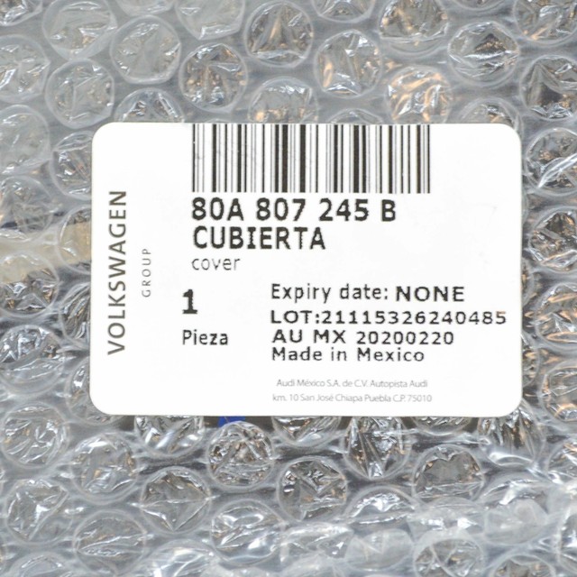 OEM Audi Q5 FY Front Bumper Left Side Grille End Cap 80A807245B Genuine ...