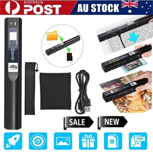 900DPI Handyscan Portable Mobile Handheld A4 Photo & Document Scanner 2 ...