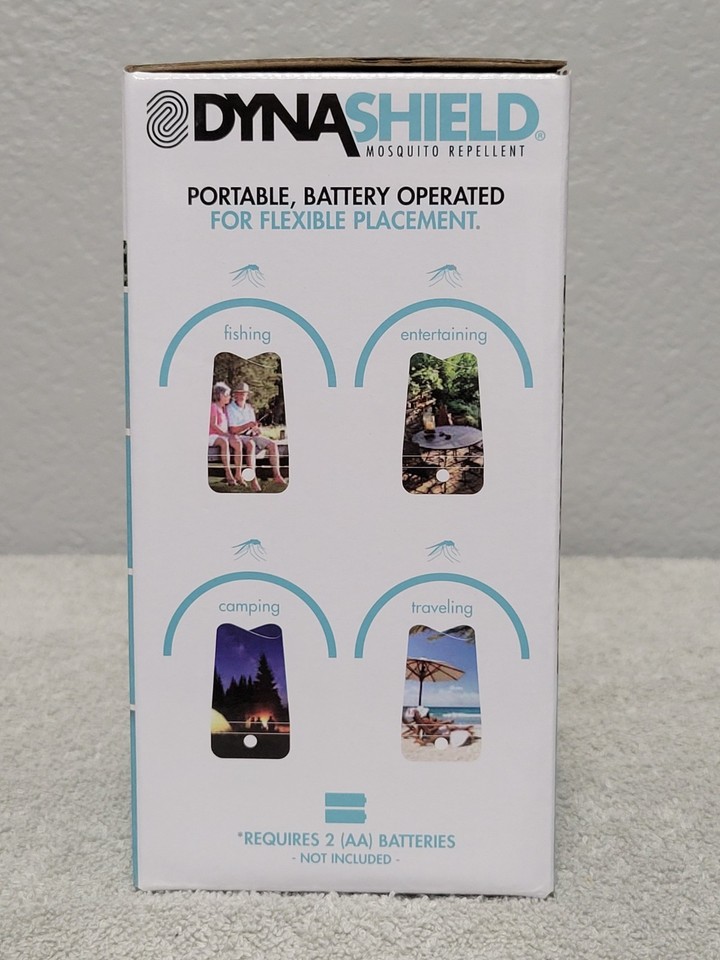 DYNASHIELD Mosquito Repellent Non Pesticide Portable Battery Operated ...