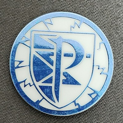 Pokémon TCG Team Plasma Box Flip Coin White Back With Blue Mirror Holo ...