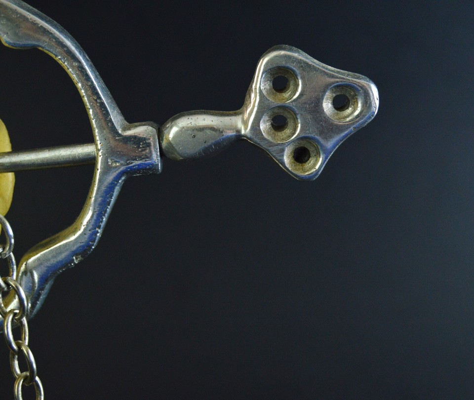 Vintage Art Deco Silver Wax Jack w Coiled Wax Taper, seals letters ...