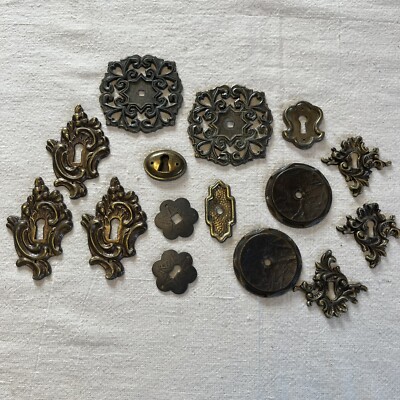 Drawer Pulls - Brass Back Plates