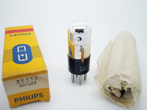 1 x NOS Philips 3533A 3533 Photocell Photomultiplier Vacuum Electron ...