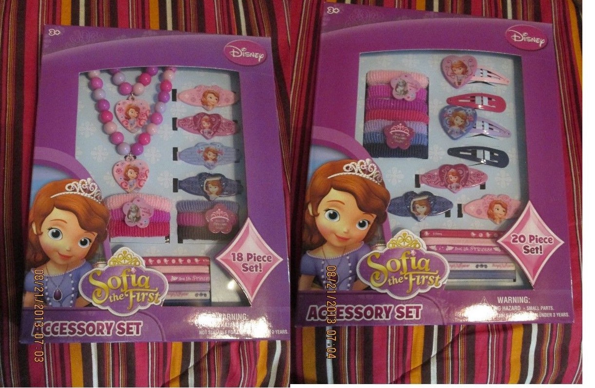 SOFIA THE FIRST 18 OR 20-PIECE ACCESSORY SET AGES 3+ NEW IN PACKAGE | eBay