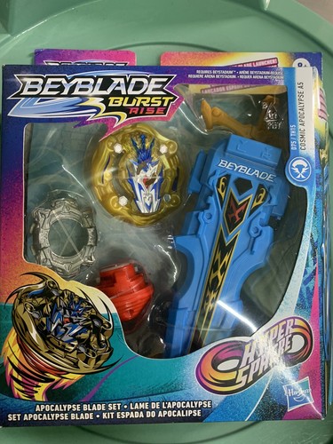 Beyblade Burst Rise Hypersphere Apocalypse Blade Set -- Right/Left-Spin ...