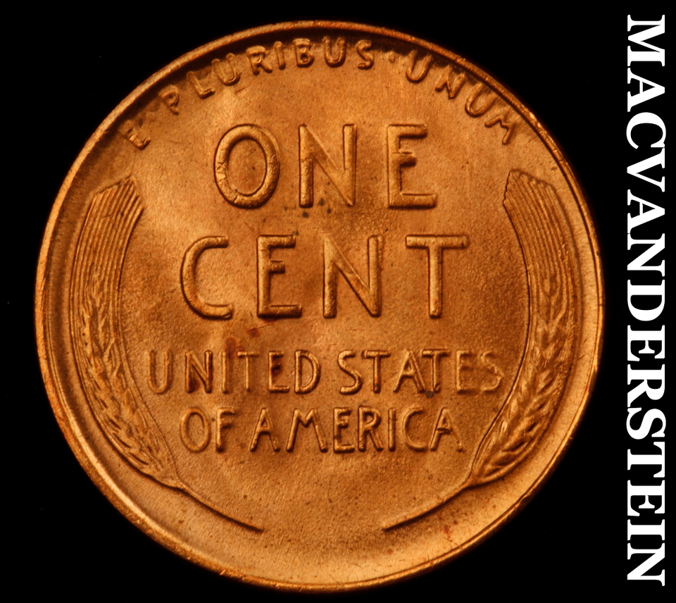 1934 Lincoln Wheat Cent - Red Choice Gem Brilliant Uncirculated+++++ #E2349 | eBay