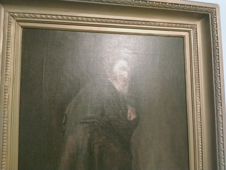 large antique oil painting portrait | eBay UK