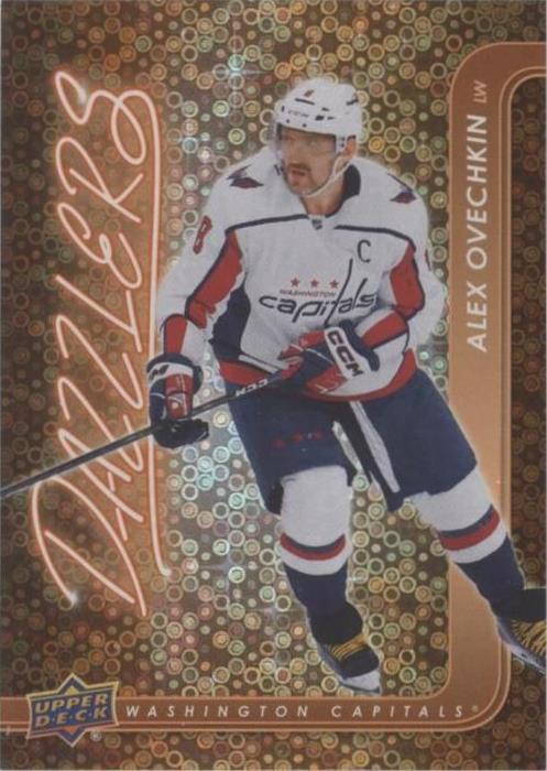 2024-25 Upper Deck Series 2 - Dazzlers Alex Ovechkin #DZ-97 Orange for sale online | eBay