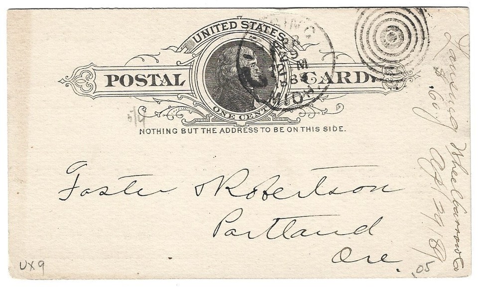 LANSING MI/MICHIGAN '89 Postal Card WHEELBARROW CO. Foster/Robertson ...