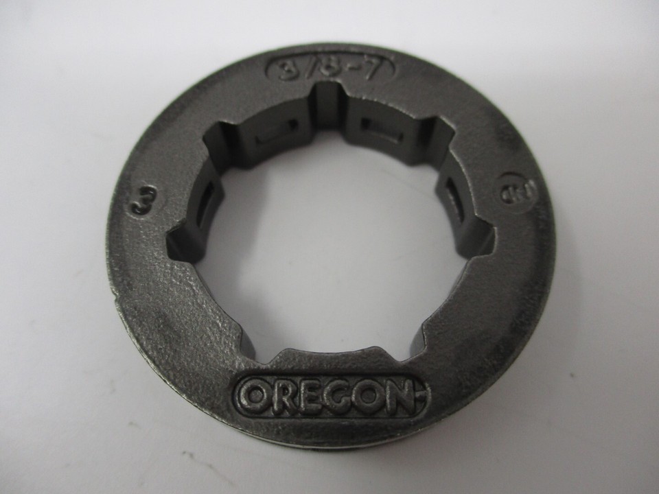 2 Genuine Oregon 68210 Power Mate Rim Sprocket 3/8-7 Tooth Standard 7 ...