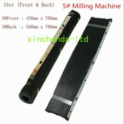 Set Bridgeport Milling Machine Accordion Type Retractable Way Cover ...