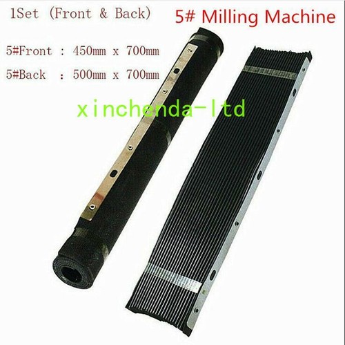 Set Bridgeport Milling Machine Accordion Type Retractable Way Cover ...