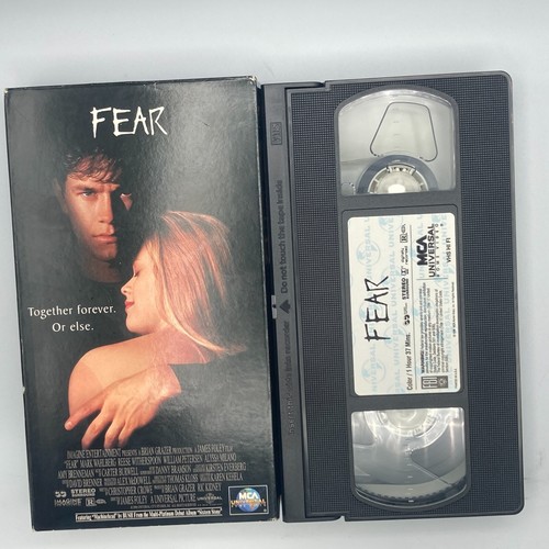 Fear (1996), VHS Movie, MCA Home Video (1996), M. Wahlberg, R ...