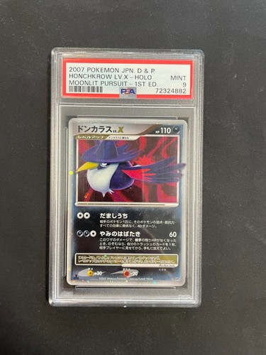 PSA 9 MINT Honchkrow Lv.X Holo Diamond & Pearl Moonlit Pursuit Pokemon ...
