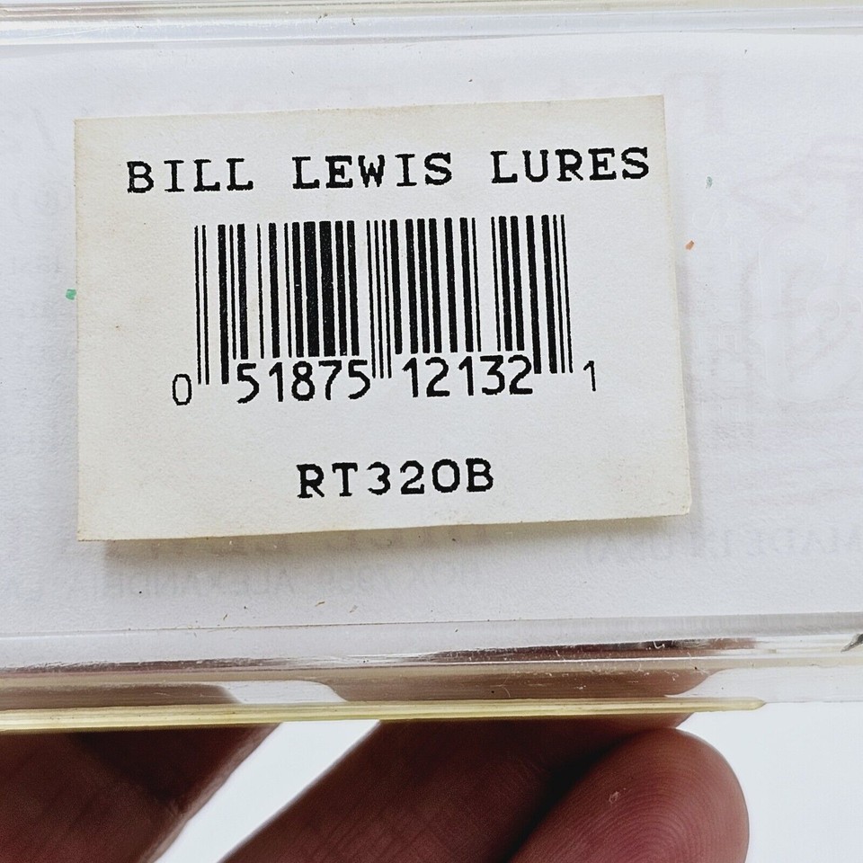 Vtg Bill Lewis Lures Rat-L-Trap 1/2 Oz Lipless Crankbait Tough Colors ...