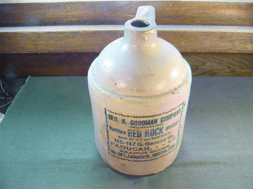 Geo H Goodman Red Rock Whiskey Paducah Ky | Grelly USA