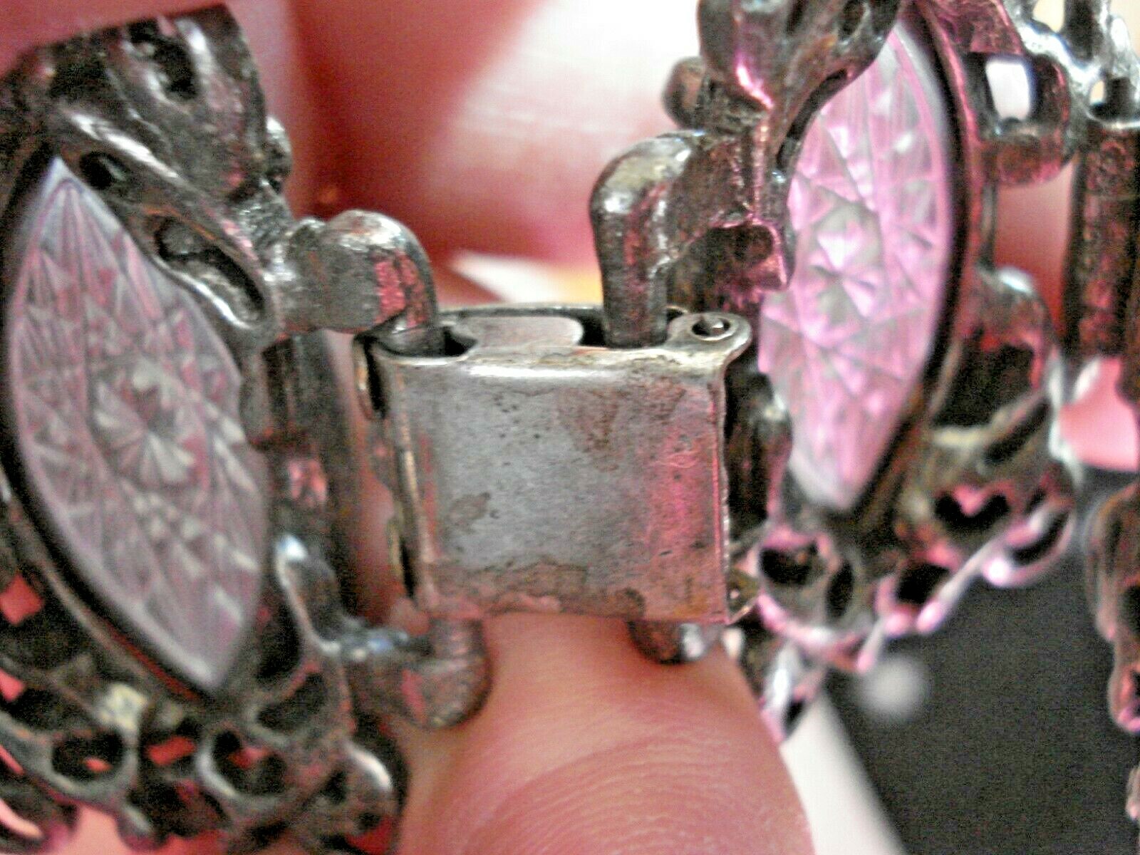 RARE 1950's Elizabeth Morrey Etched Art Glass Marquee… - Gem