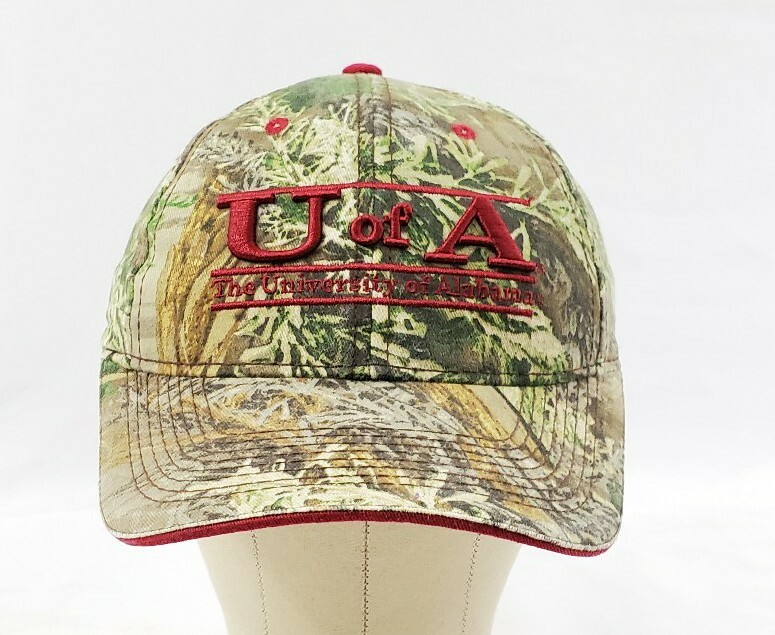 University Of Alabama Camouflage Embroidered Baseball Hat Cap ...