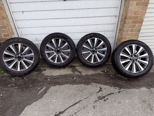 RANGE ROVER EVOQUE ALLOY WHEELS 19” GENUINE LAND ROVER SET WITH TYRES ...