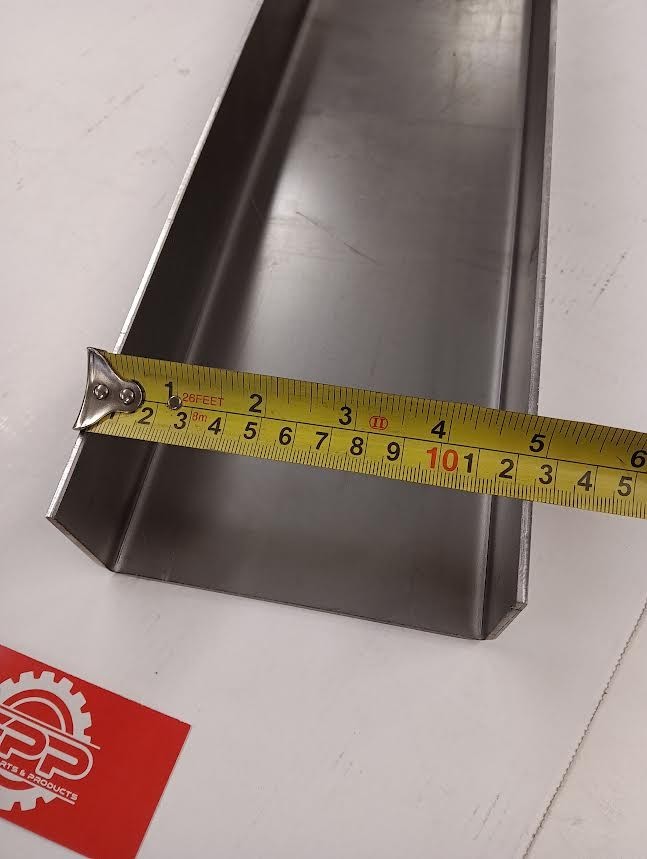3mm Thick Steel Channel section 50mm x 125mm x 50mm 500mm Long can do ...