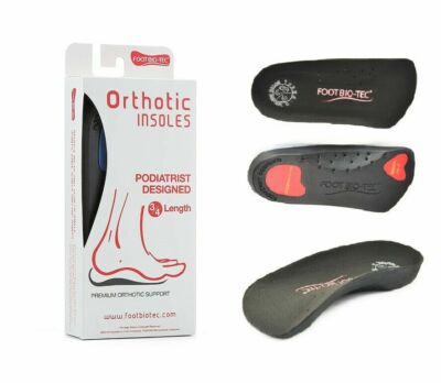 Foot Bio-Tec Orthotic Insoles - High Density - 3/4 Length Buy more save ...
