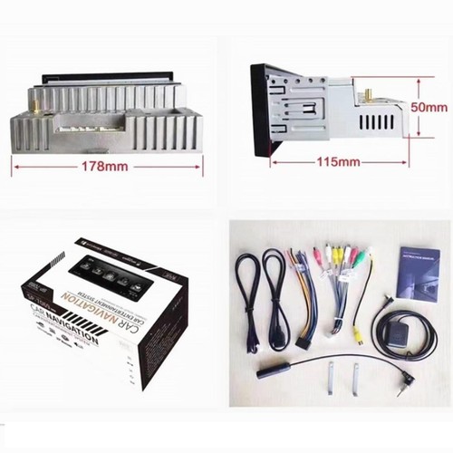 Android 8.1 Head Unit 6.9in Car MP5 Player Stereo Radio Single 1DIN ...