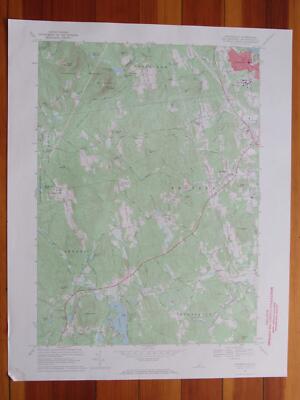 Pinardville New Hampshire 1971 Original Vintage USGS Topo Map | eBay