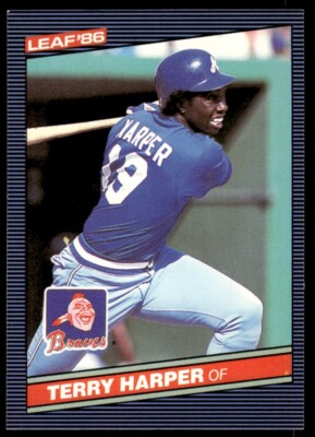 1986 Leaf Baseball Card Terry Harper Atlanta Braves #246 | eBay