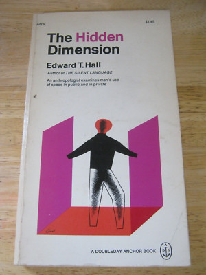 The Hidden Dimension by Edward T. Hall 1969 Illustrated Softcover | eBay