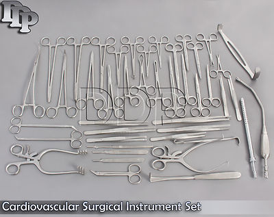 99 Pieces Cardiovascular Surgical Instrument Set DS-1006 | eBay