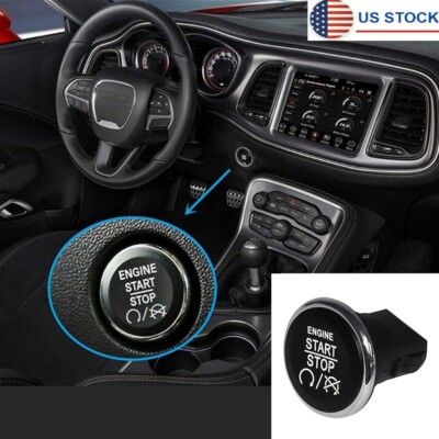 Push to Engine Start Stop Button Switch 1FU931X9AC for Dodge Challenger ...