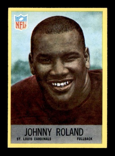 1967 Philadelphia #163 Johnny Roland RC NM X3021096 | eBay