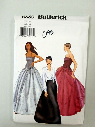 Butterick 6880 Size 6-8-10 Misses' Miss Petite Long Skirt Uncut FF | eBay