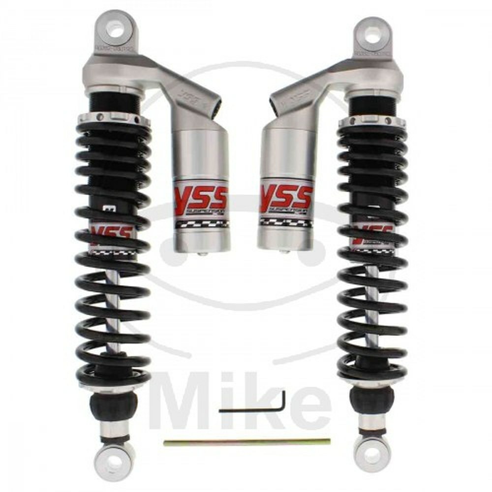 Pair Rear Shock Absorbers Adjustable YSS Triumph 865 Bonneville T100 ...