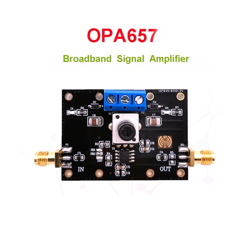 OPA657 High Speed Wideband Operational Amplifier Low Bias Current 1 ...