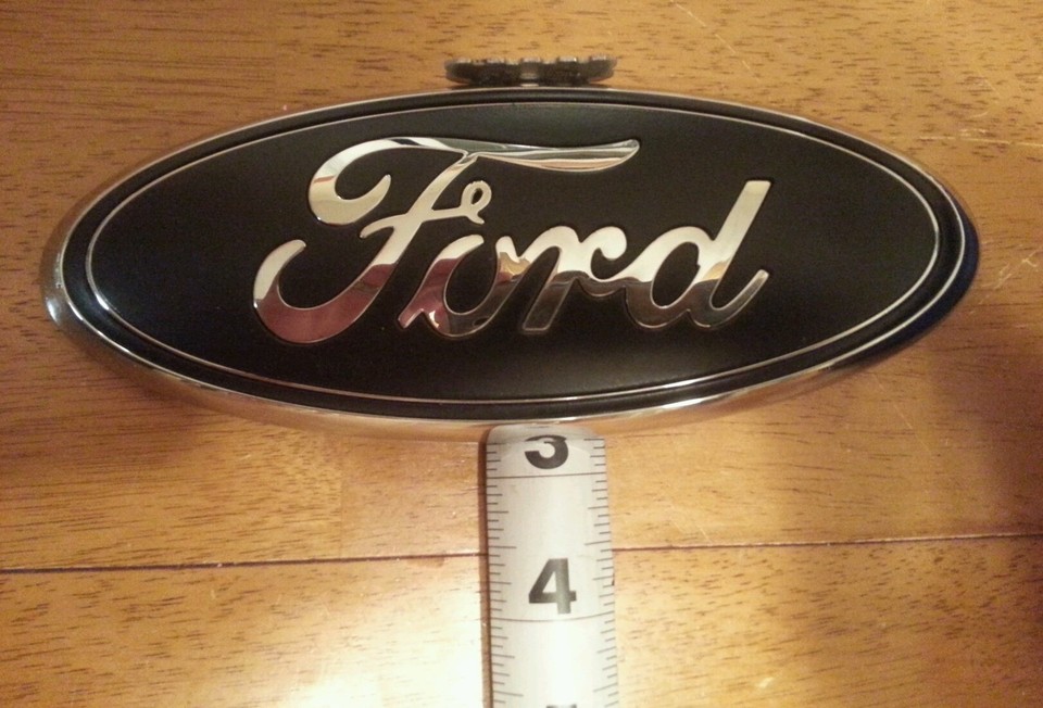 2011-2016 Ford F250 Tailgate Emblem | Matte Black | 7" | Rear | Genuine ...