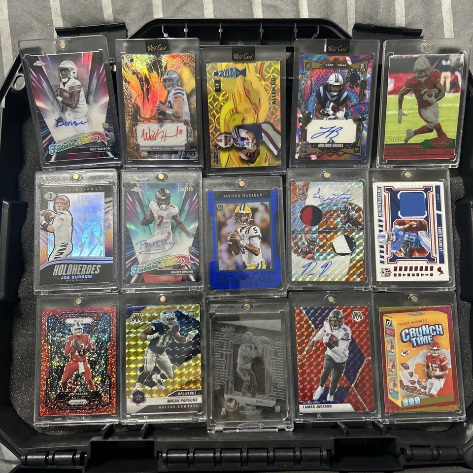Entire Sports Card Collection! Over 10,000 Cards All 3 Sports #’d SP ...