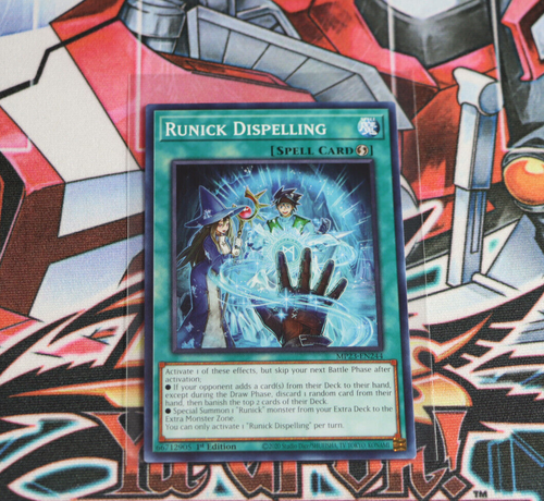 YuGiOh Spell Card Runick Dispelling MP23-EN244 1st Ed Common | eBay