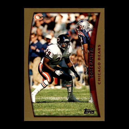Tom Carter 1998 Topps Chicago Bears #295 R324B 19 | eBay