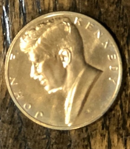 RARE PRESIDENT JOHN F KENNEDY JFK BRONZE INAUGURAL COIN 1961 IN BOX | eBay