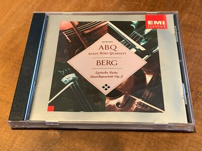 Berg Lyric Suite & String Quartet op.3 ALBAN BERG QUARTET EMI CLASSICS ...