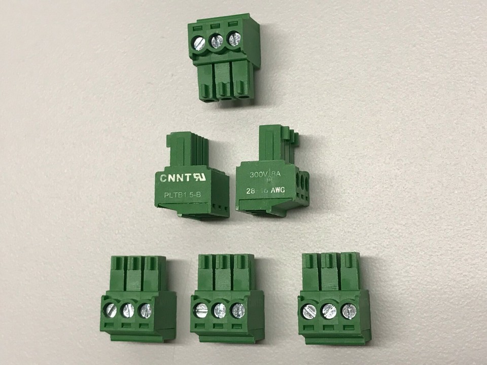 Phoenix Connector Phoenix Contact PCB Screw Terminal Block 3 pin 3.5mm ...