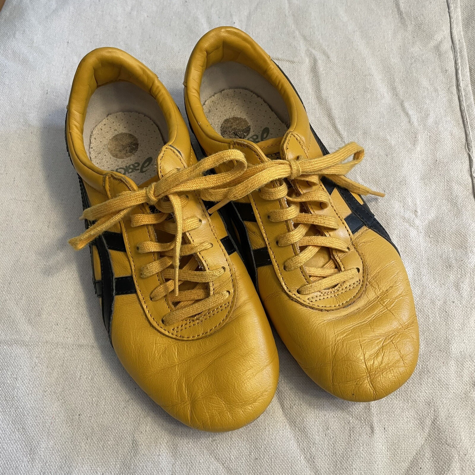 Rare KILL BILL Onitsuka Tiger Tai Chi ASICS Yellow Black Authentic 2003 ...