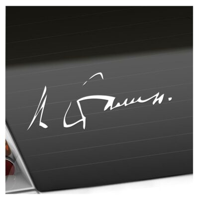 Joseph Stalin Unterschrift Aufkleber Sticker 25 Farben Neon Matt | eBay