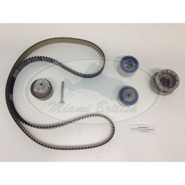 LAND ROVER TIMING BELT KIT LR3 LR4 RANGE SPORT 2.7L 3.0L DIESEL ROV0062 ...