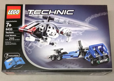 LEGO Technic 8433 Cool Movers NEW! Semi Truck Helicopter Car Motorcycle ...