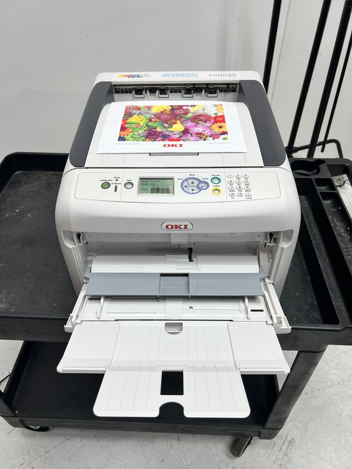 NEW OKI PRO8432WT White toner printer with RIP Software and license key ...
