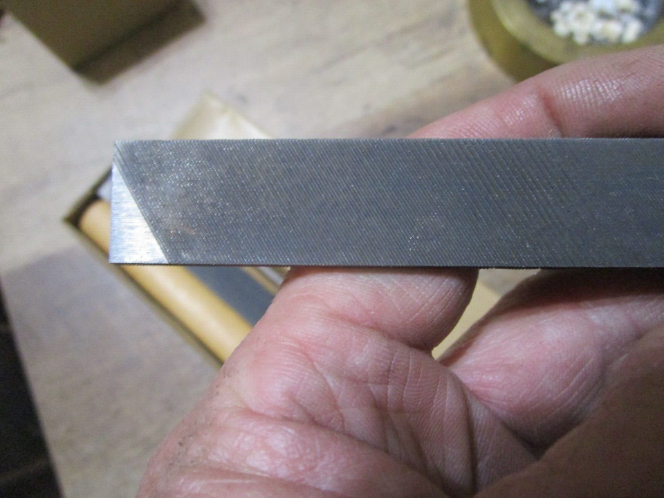 12 NOS Bellota 7" Parallel Smooth Metal Cutting Files SPAIN Top Quality ...