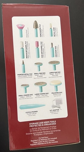 New & Sealed KISS New York Power File & Nail Dryer All In One Nail Care ...