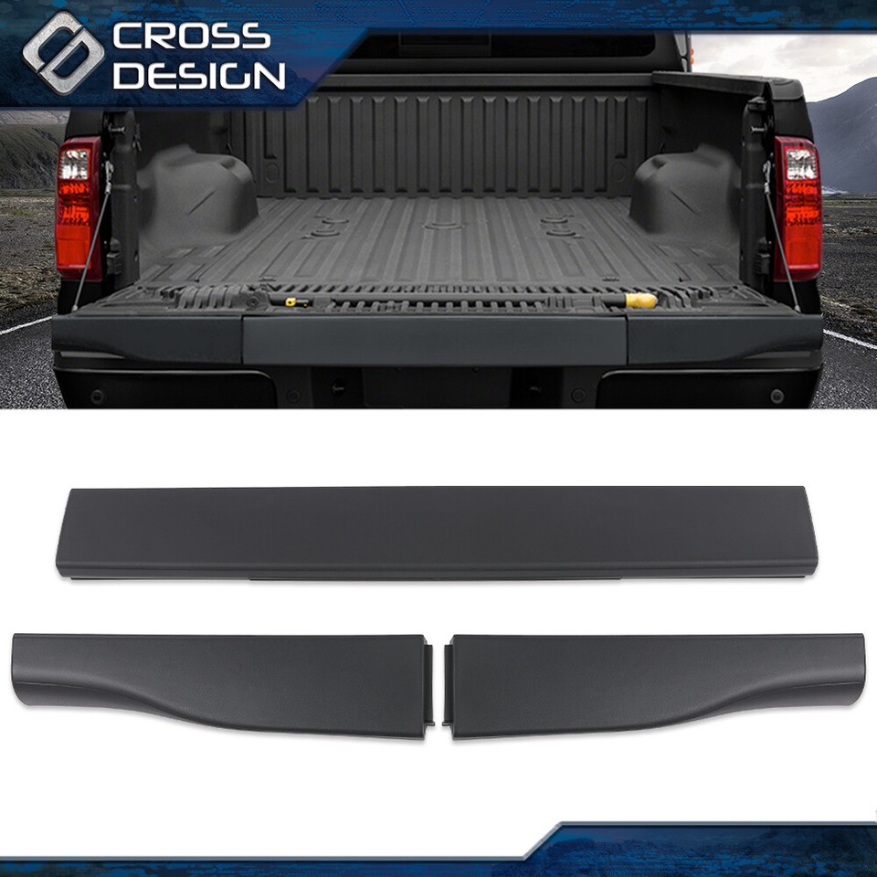 Fit For 2008-2016 Ford Super Duty F250 F350 Flexible Step Tailgate Trim ...